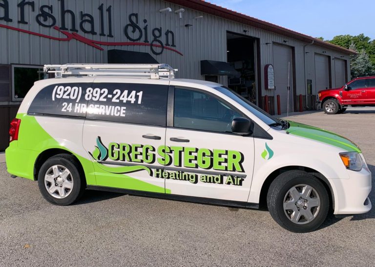 Vehicle Graphics and Wraps – Marshall Sign