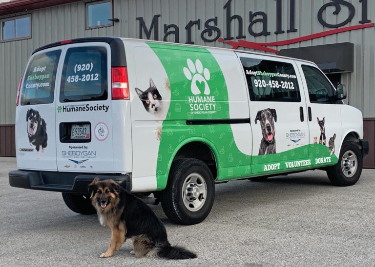 Vehicle Graphics and Wraps – Marshall Sign