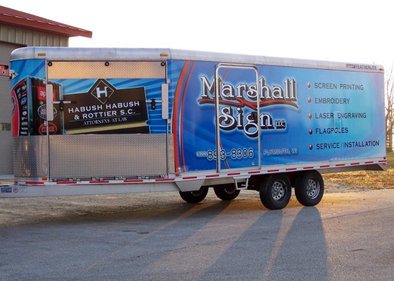 Vehicle Graphics and Wraps – Marshall Sign