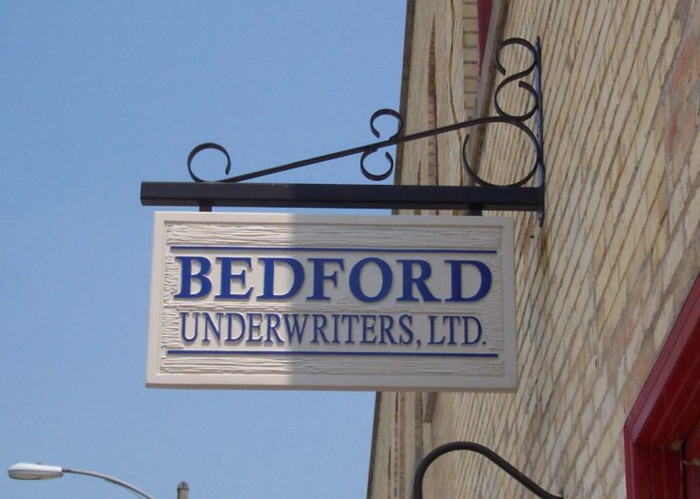 Protruding Signs – Marshall Sign