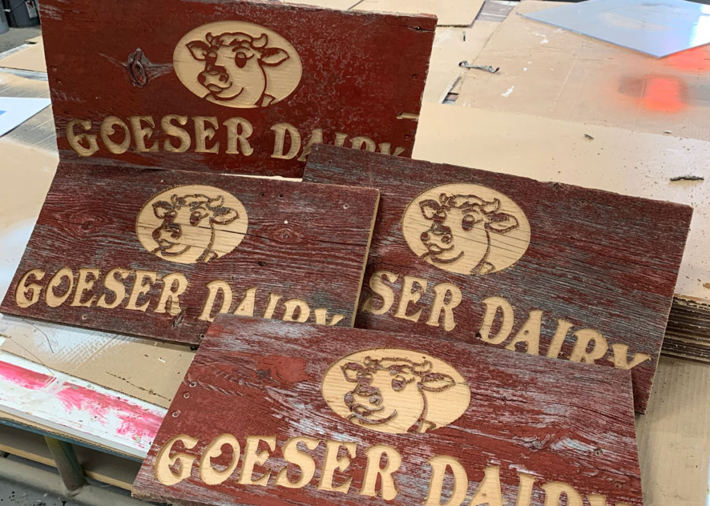 Carved Signs – Marshall Sign
